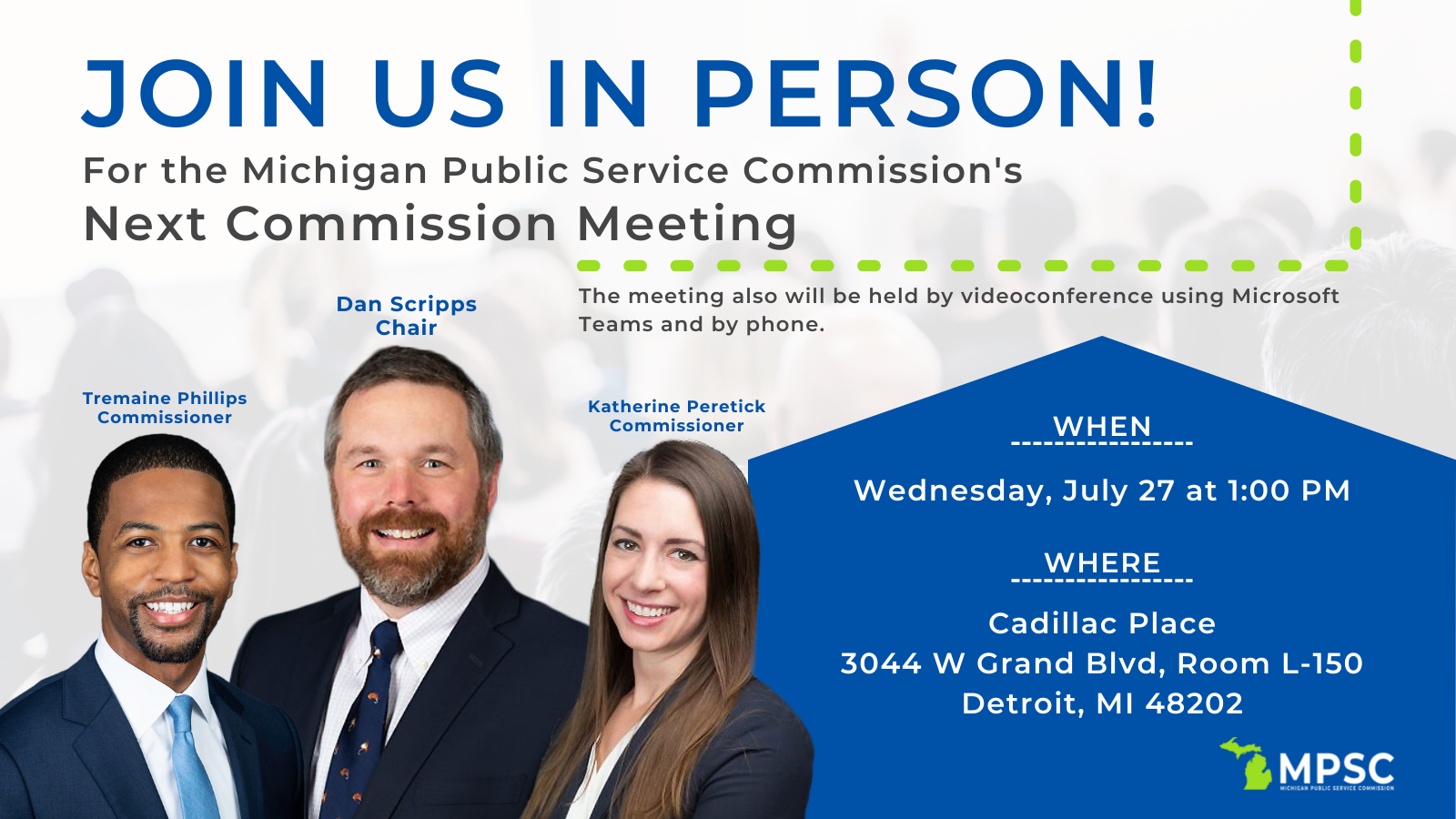 MI Public Service Commission Meeting - ThawFund